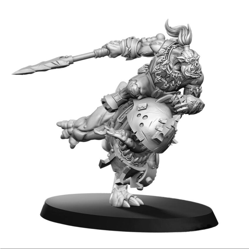 Wargame Exclusive ORK GUTZ THE TOOF KOLLEKTA Garage Kit Gray Resin ...
