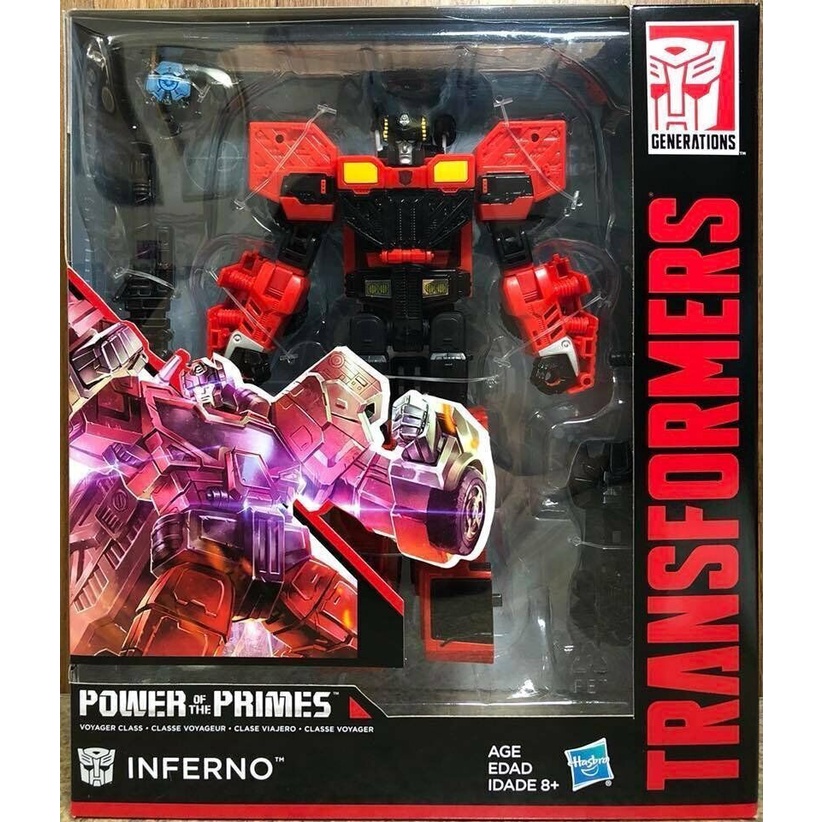 Hasbro Transformers POTP Power of the Primes Voyager Class Inferno ...