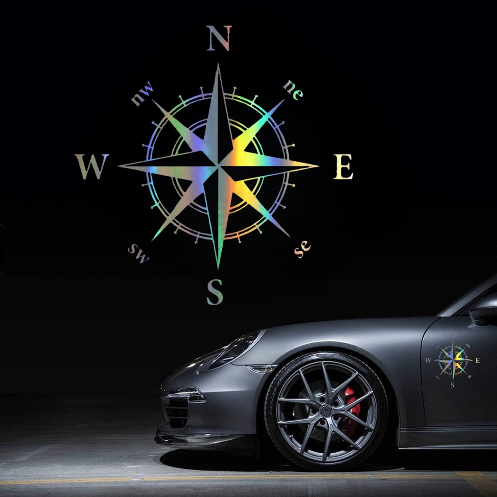 Decal Stickers for Cars Compass Vinyl Sticker Motorcycle Car-Styling ...