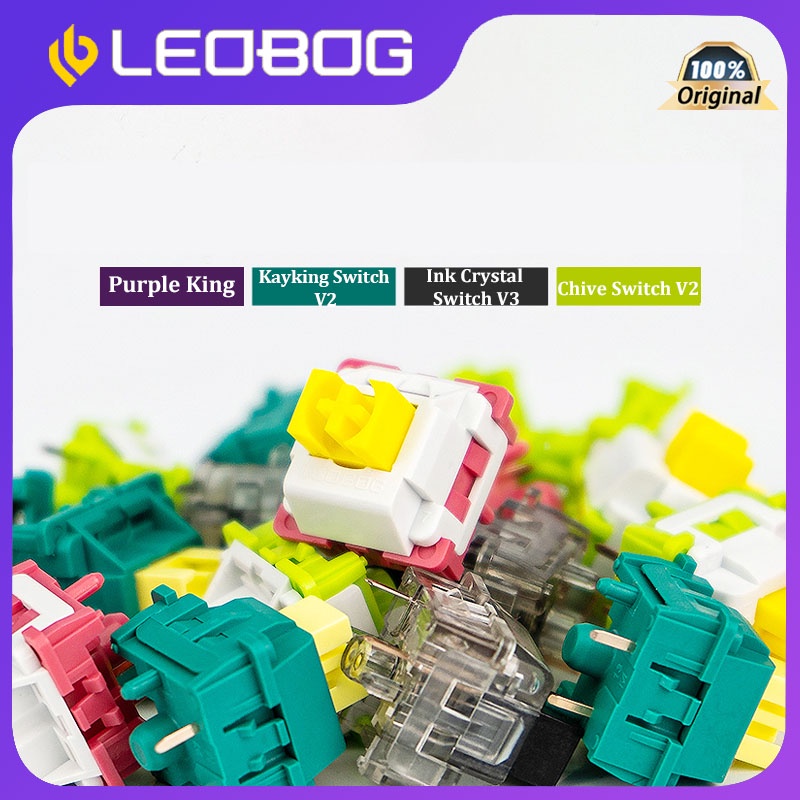LEOBOG Kayking Switch V2 | Ink Crystal Switch V3 | Chive Switch V2 ...