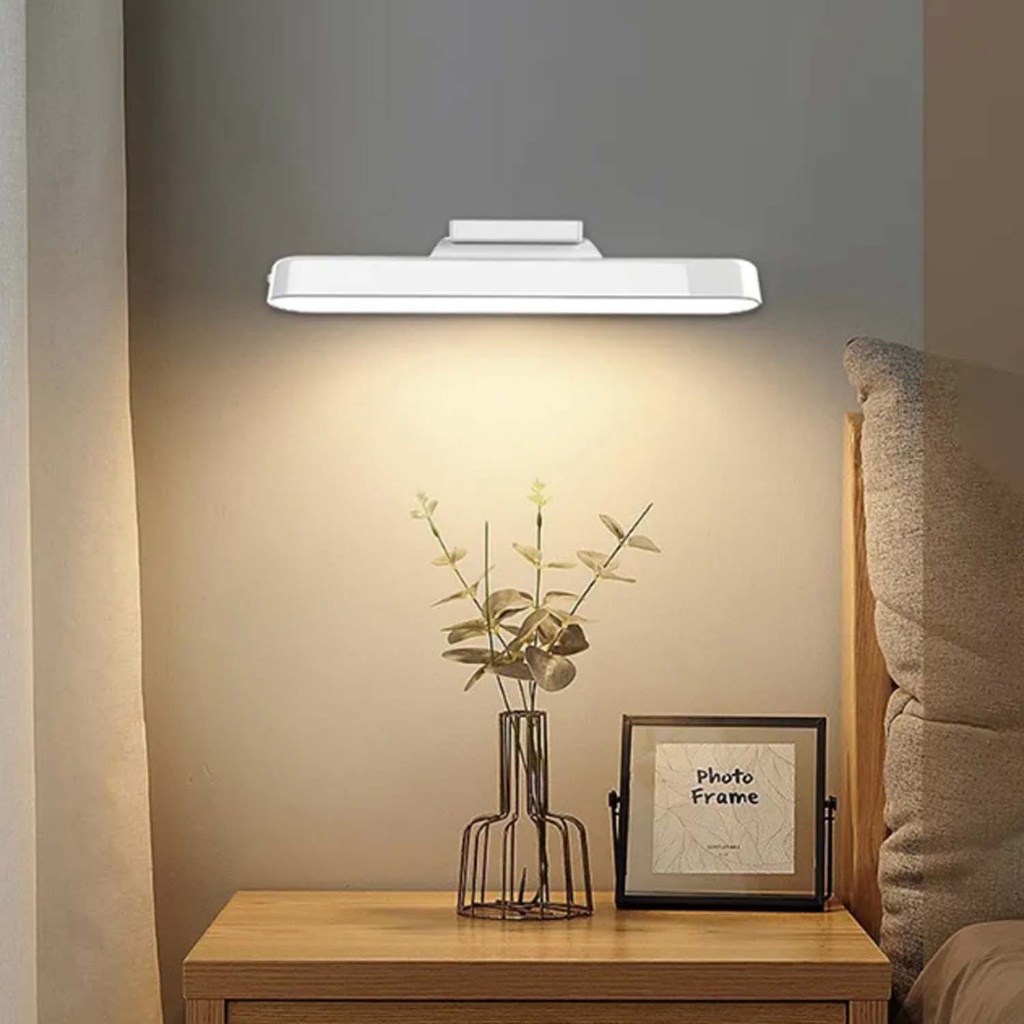 Rechargeable Wall Lamp Study Room Light Magnetic Table Lamp LED Touch ...