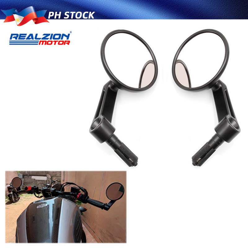 REALZIONMOTOR Rear Mirror For XSR 900 Rebel 500 300 Triumph Husqvarna ...