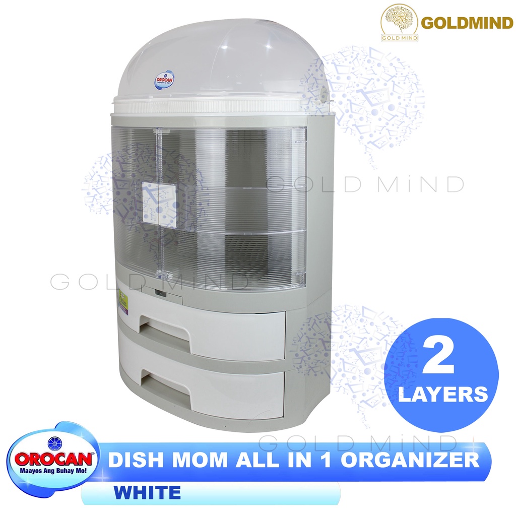 Orocan Kitchen Queen Plus Dish Rack Cabinet, Dish Drainer, Dish ...