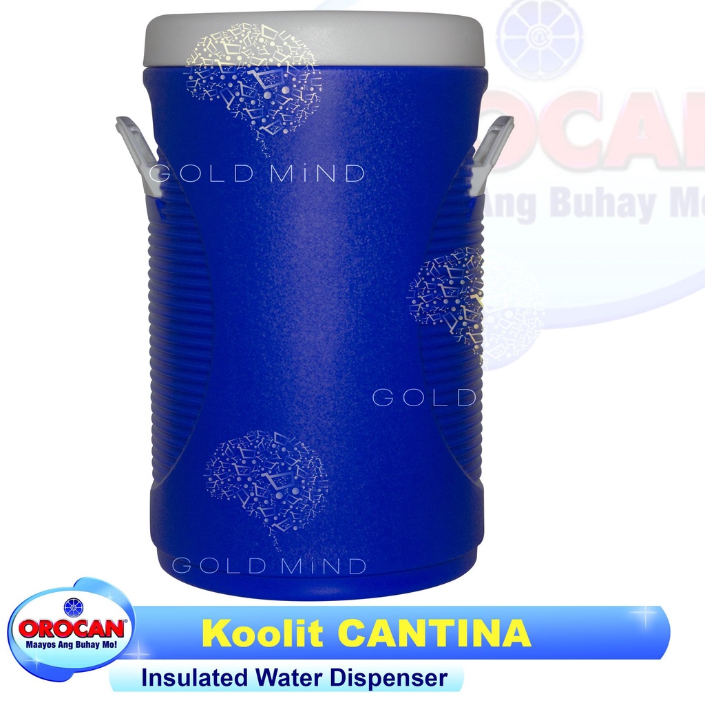 Orocan Koolit Cantina Insulated Jug Water Dispenser 22 Liters - Gold ...