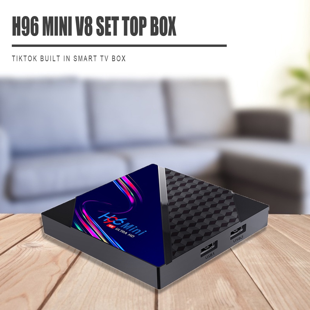 FM_H96 Mini V8 Media Streamer Box RK3228A Built-in for TikTok Mini ...