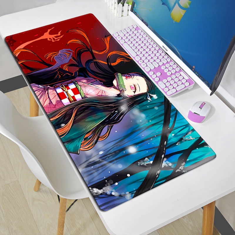 Extended Pad Demon Slayer Kimetsu No Yaiba Xxl Mouse Gamer Keyboard ...