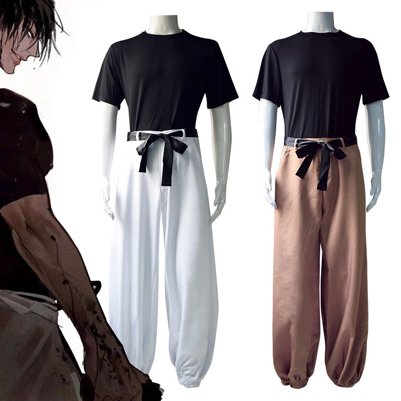 New Fushiguro Toji Cosplay Costume Jujutsu Kaisen Cos Halloween ...