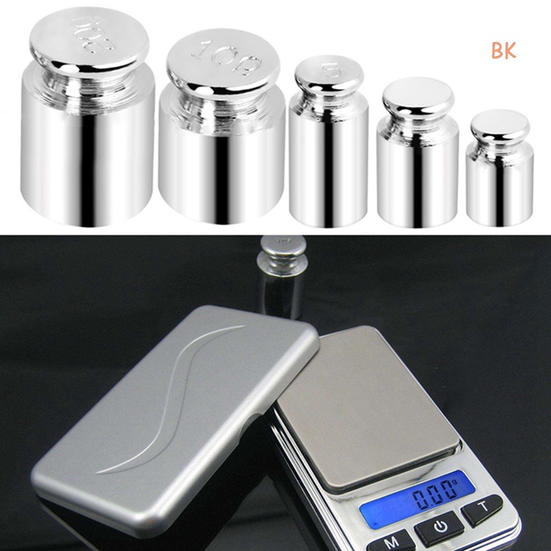 BK 1g 2g 5g 10g 20g Grams Precision Chrome Weights Scale Calibration Set NEW | Shopee Philippines