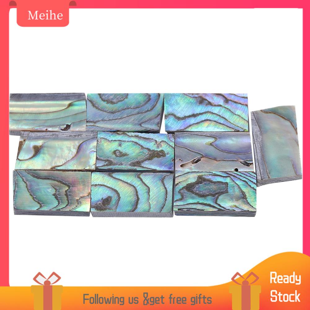 Meihe 10Pc Abalone Inlay Guitars Material Guitar Fretboard | Shopee ...
