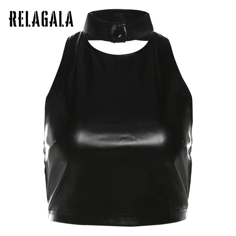 Relagala Womens 2023 New Fashion Casual Solid Color Neck Sexy Halter