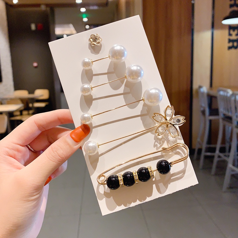 Korean Fashion Anti-glare Buckle Brooch Fixed Clothes Trouser Waist ...