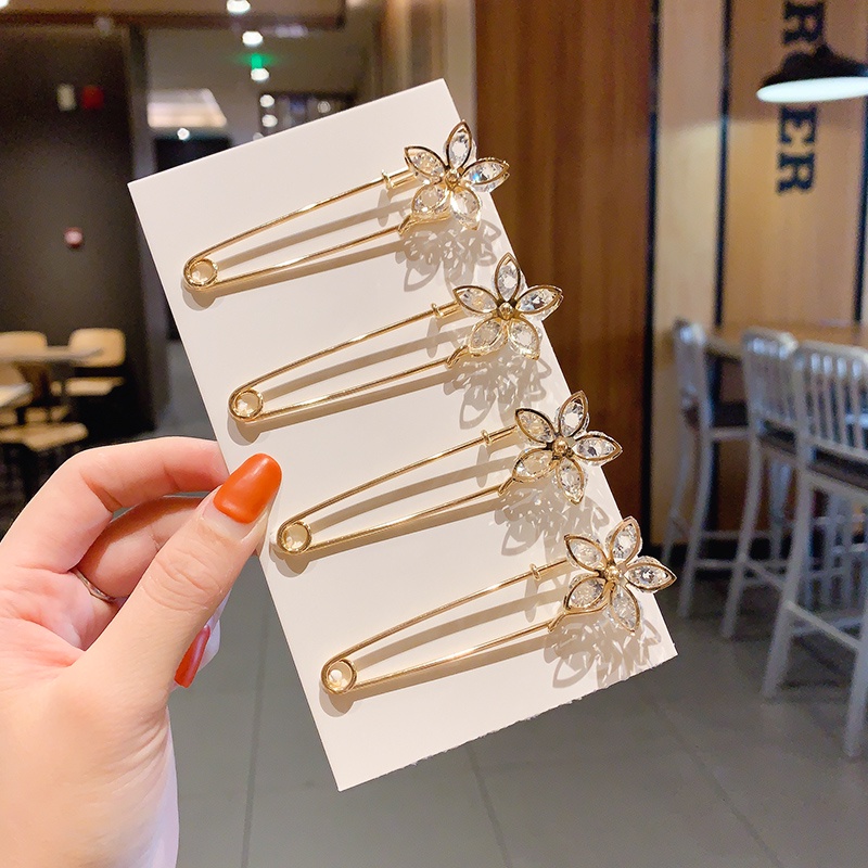 Korean Fashion Anti-glare Buckle Brooch Fixed Clothes Trouser Waist ... Korean Fashion Anti-glare Buckle Brooch Fixed Clothes Trouser Waist ...
