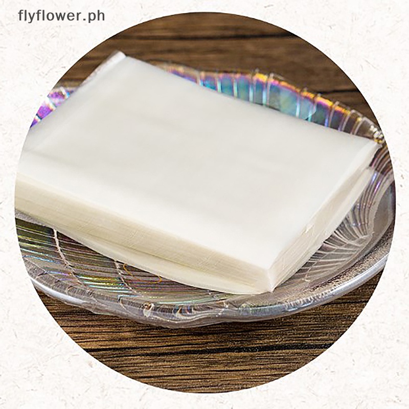 { Home Tools } 100/500 Sheets Edible Gluous Rice Paper Practical Candy ...