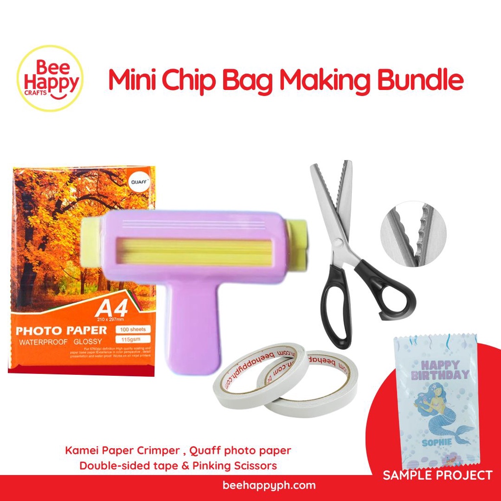 Mini Chip Bag Making Bundle Shopee Philippines