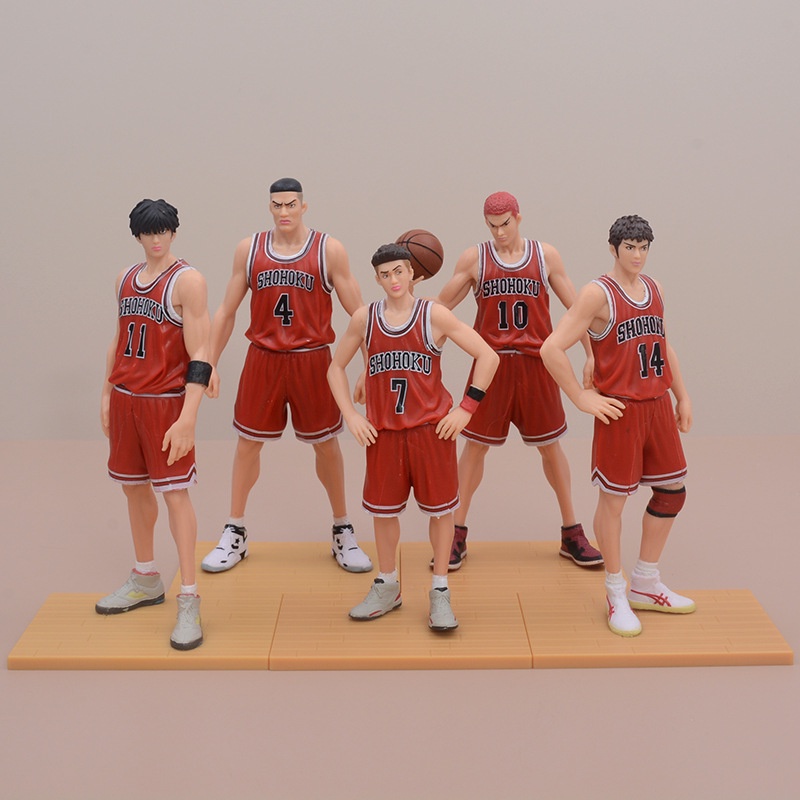 SLAM DUNK Miyagi Ryouta Hanamichi Sakuragi Takenori Akagi Kaede Rukawa Hisashi Mitsui Model ...
