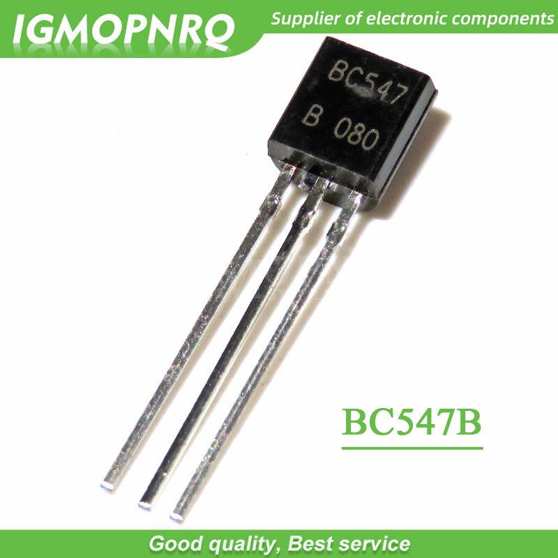 100pcs BC547B BC547 TO-92 Bipolar Transistors - BJT NPN 45V 100mA HFE/45 new original | Shopee ...