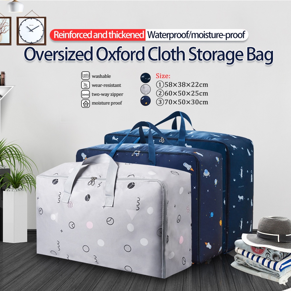 Large Capacity Storage Bag Foldable Clothes Storage Bag Dustproof ...