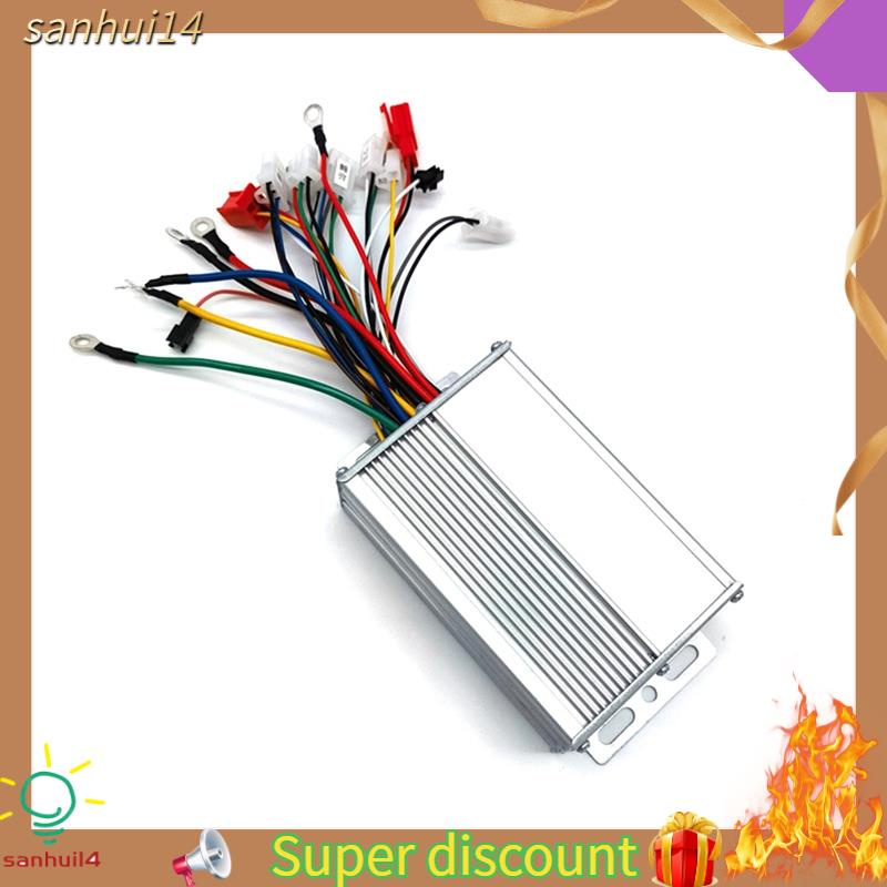 【sanhui14】48V 60V 450W Hub Motor Controller 9Mos MAX 25A for Electric ...
