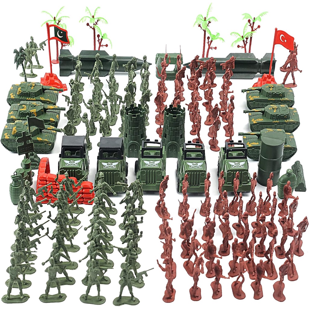 307 PCS Army Toys Military Set, Army Men Military Soldier Playset ...