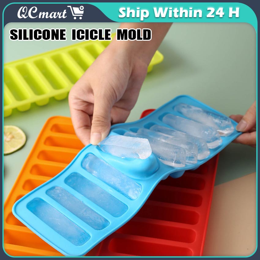 【Ship In 24H】 10 Holes Silicone Forms Long Strip Finger Biscuit ...