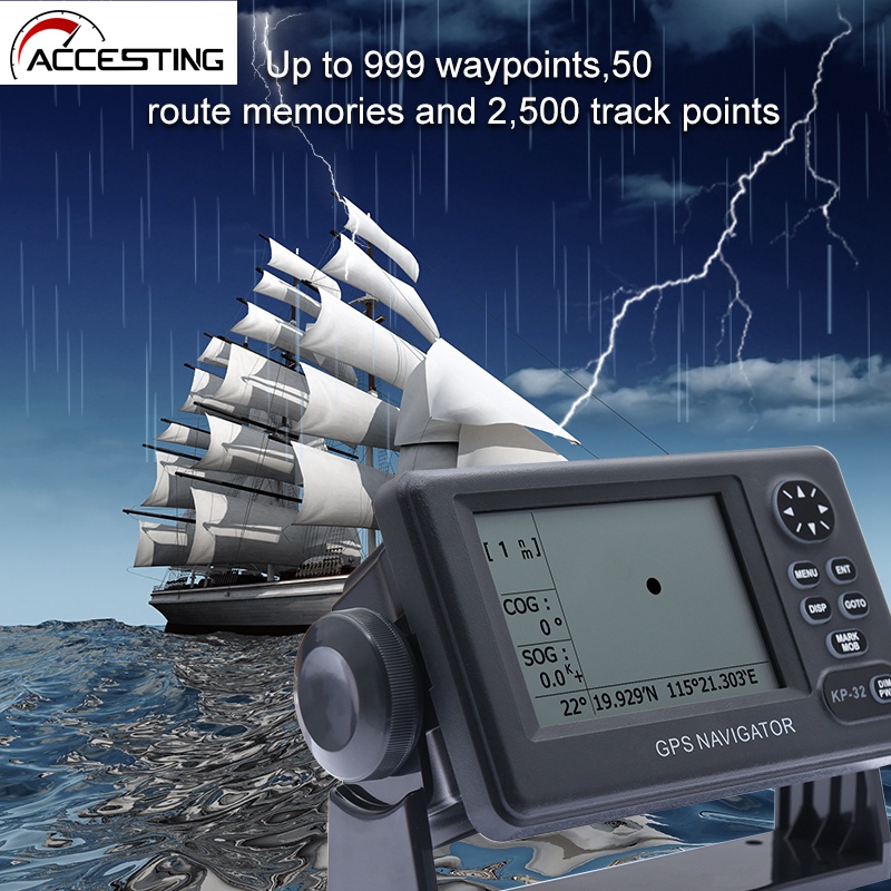 New ONWA KP-32 GPS/SBAS Marine GPS Navigator Ais Transponder Boat Chart ...