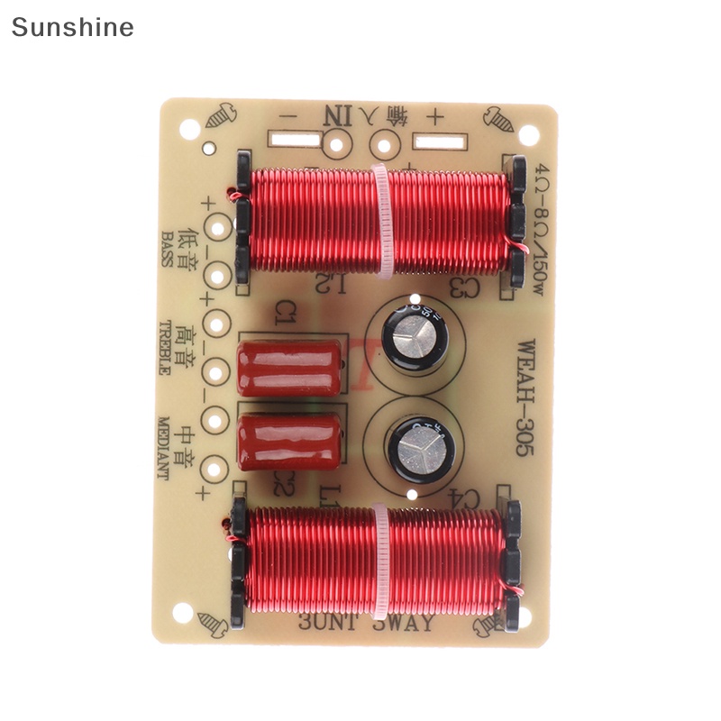 Sunshine> Audio Speaker Crossover Circuit 3 Way 900-4000Hz Frequency Divider Module New | Shopee ...