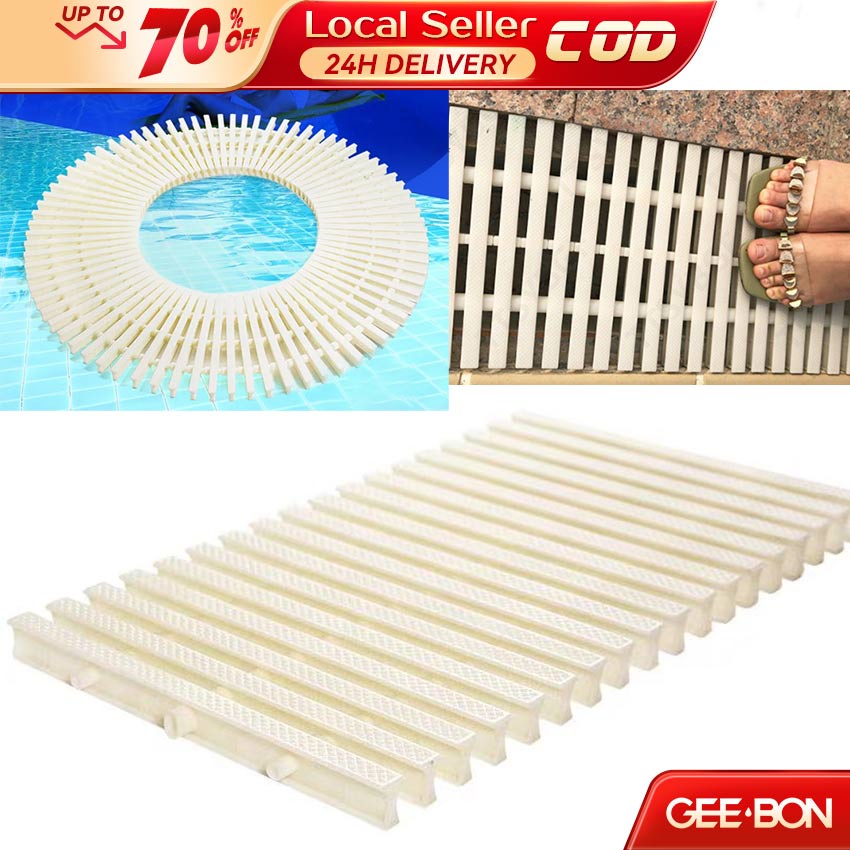 GEEBON Swimming Pool Grille Overflow Grille Cover Drainage Sewer Cover ...