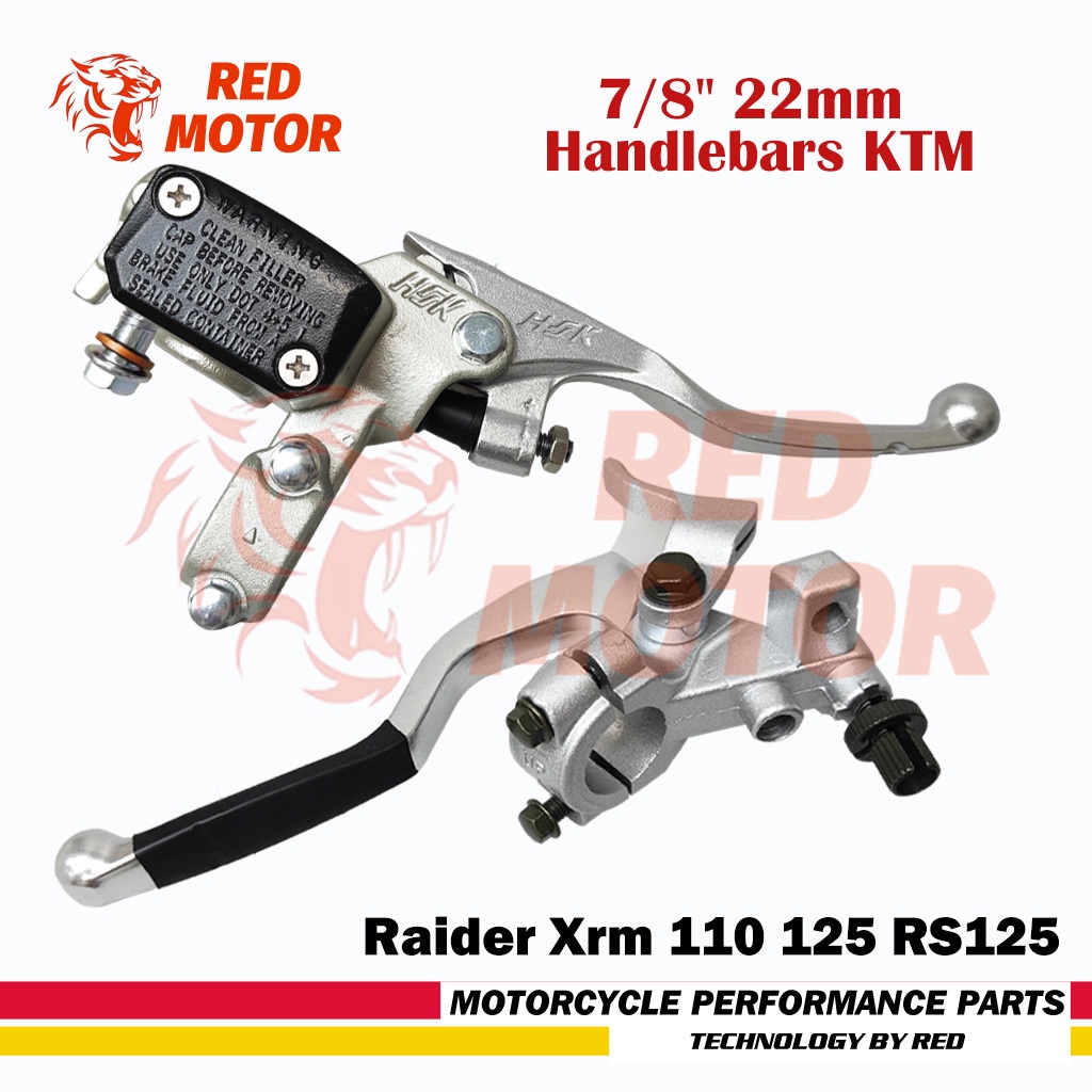 For Raider Xrm 110 125 RS125 CR CRF125 Brake Master 7/8" 22mm Handlebars KTM Cylinder Brake ...