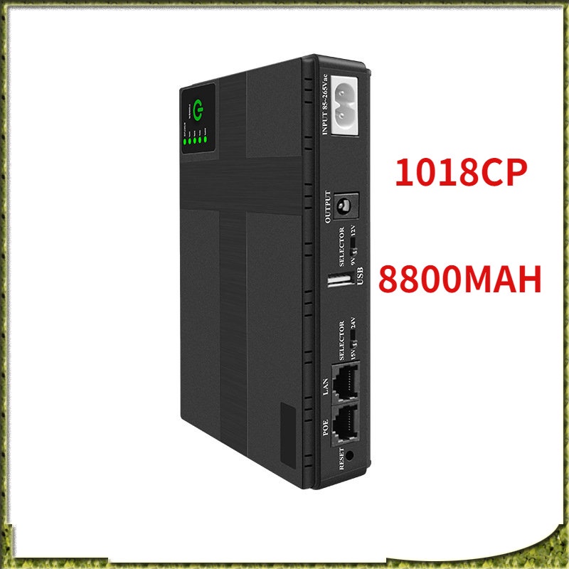Mini UPS 1018CP 8800MAH Uninterruptible Power Supply DC Standby Power ...
