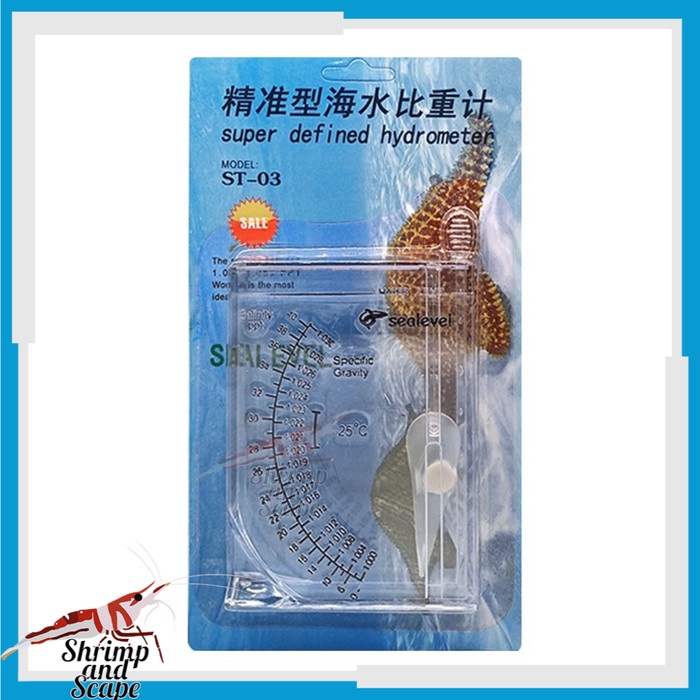 Seawater Hydrometer Seawater Hydrometer Aquarium Salinity Meter ...