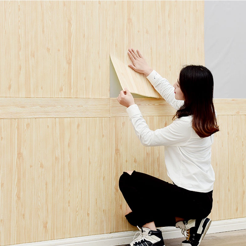 wall panel Foam 3D Wallpaper Brick 3D Wall Sticker Foam Self Adhesive ...