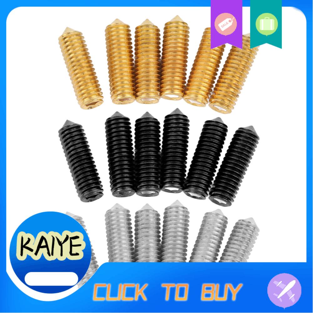 Kaiye Guitar Bridge Hex Screws Metal Simple Operation Saddle Height ...