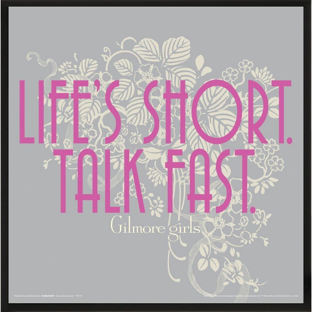 Gilmore Girls Lifes Short Talk Fast Comedy Drama Tv Television Show ...