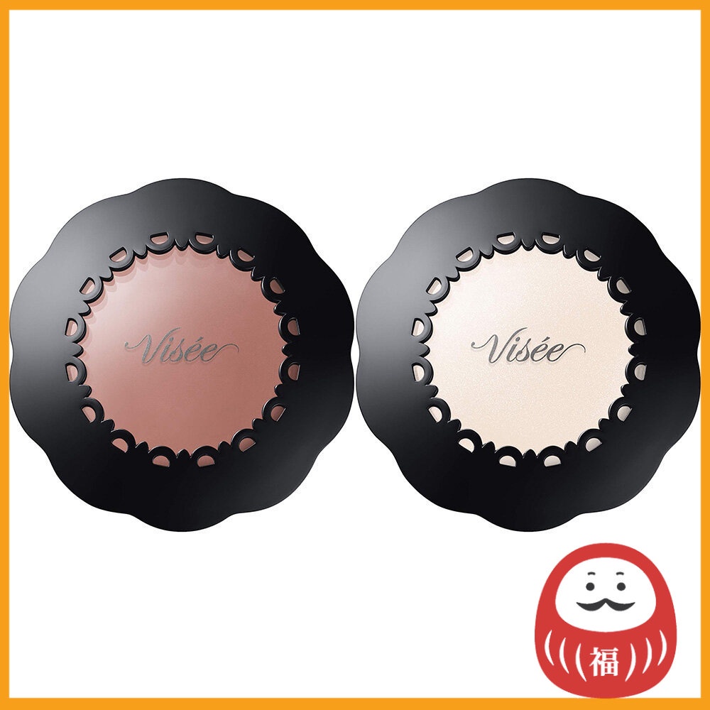 Kose Visee Richet Lip & Cheek Blushes Cream N BR-9 Cocoa Brown / SP-10 Pearly Beige | Shopee ...