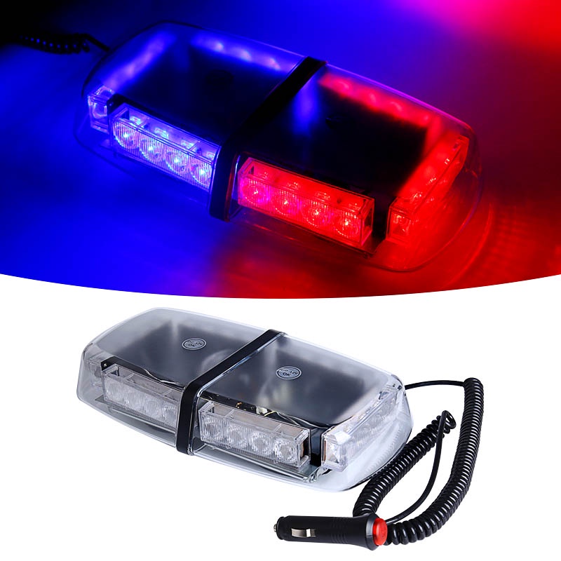 24 LED Warning Lights Car Beacon Strobe Police Lamp Emergency Vehicle ...