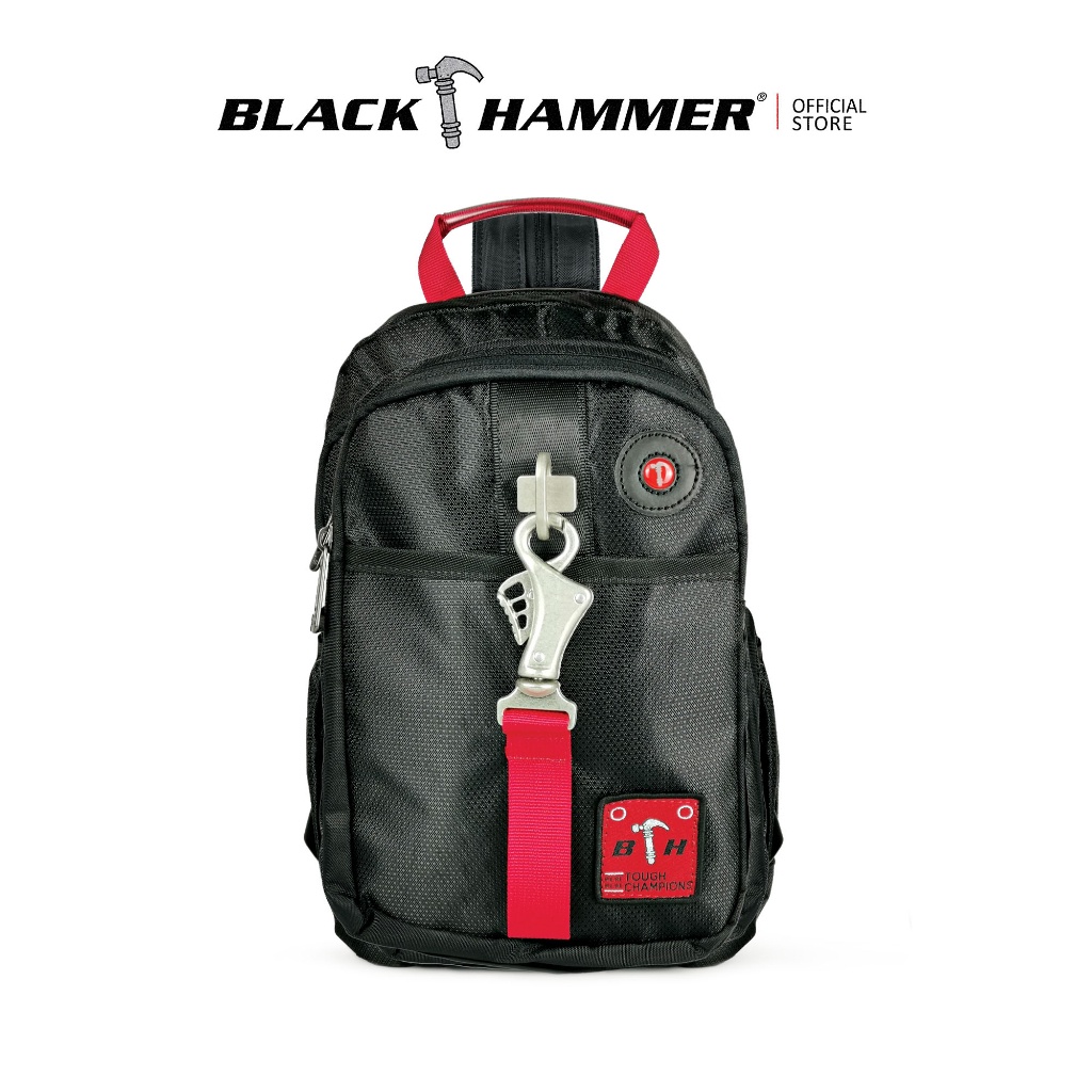 Black Hammer Men Small Backpack Bag RG340 | Shopee Philippines