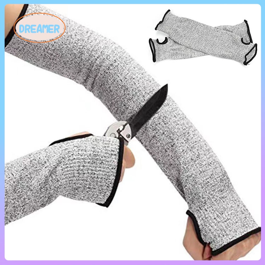 1Pc Level 5 HPPE Cut Resistant Anti-Puncture Work Protection Arm Anti ...