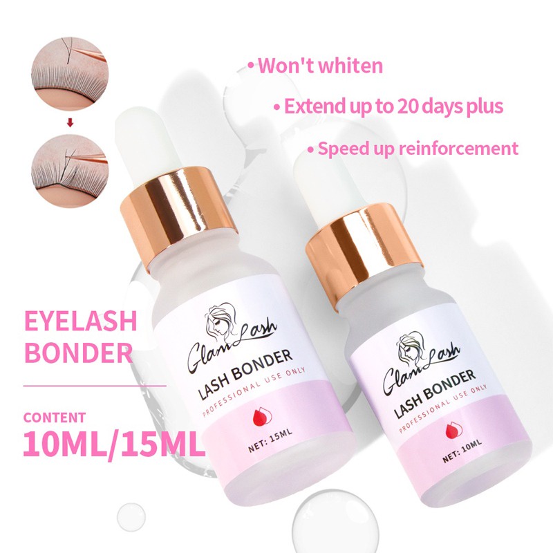 10ml 15ml Eyelash Super Bonder For Eyelash Extension Glue Cure Adhesive