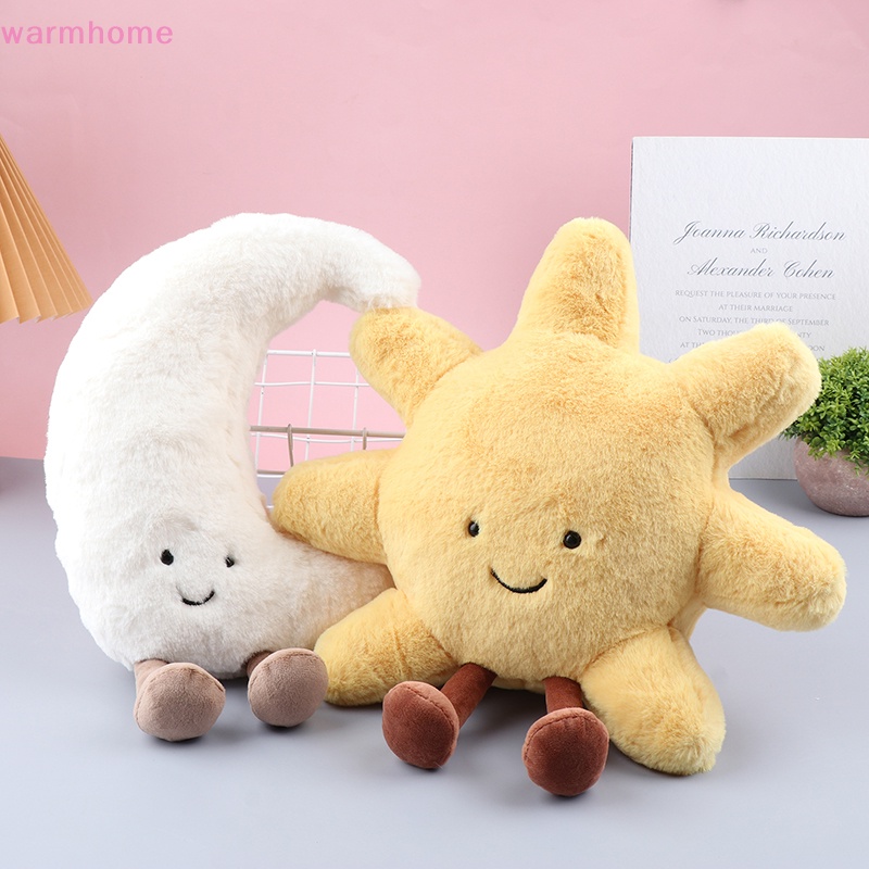 WMPH Sun Moon Plush Pillow Car Office Sofa Cushion Baby Sleep Stuffed ...
