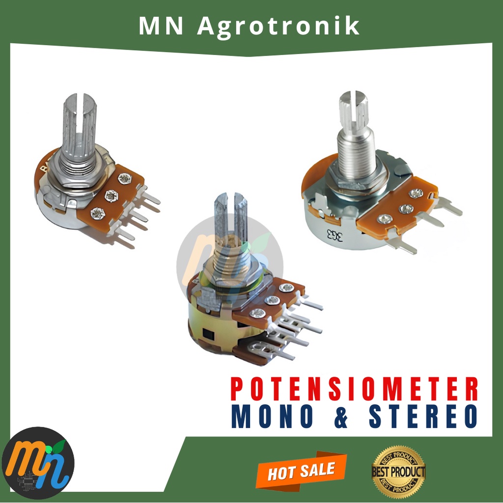 Potensio STEREO 50K 100K | Shopee Philippines