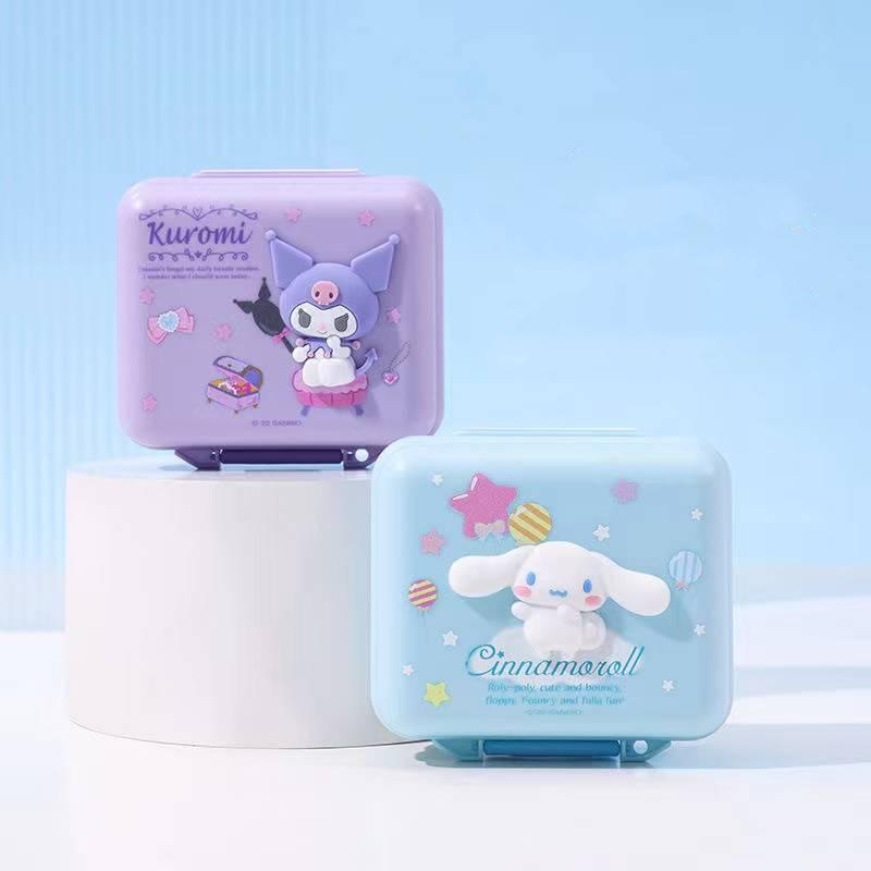 Miniso Sanrio Series Cute Cinnamon Dog Kuromi Portable One Week Packing ...