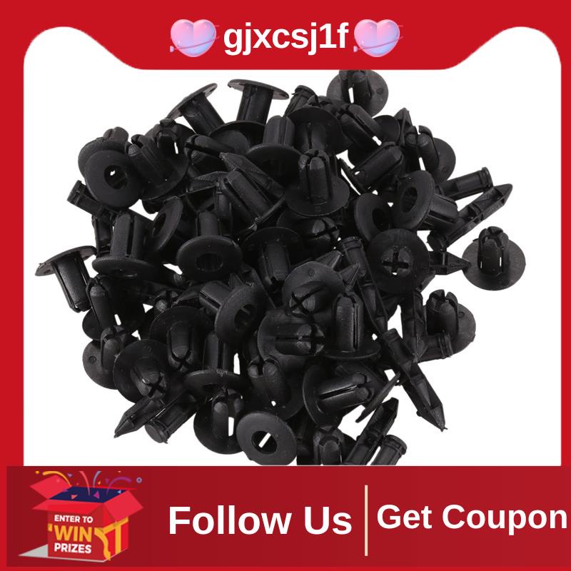 [gjxcsj1f] 6mm x 12mm Plastic Rivets Car Push Clips 50 Pcs | Shopee ...