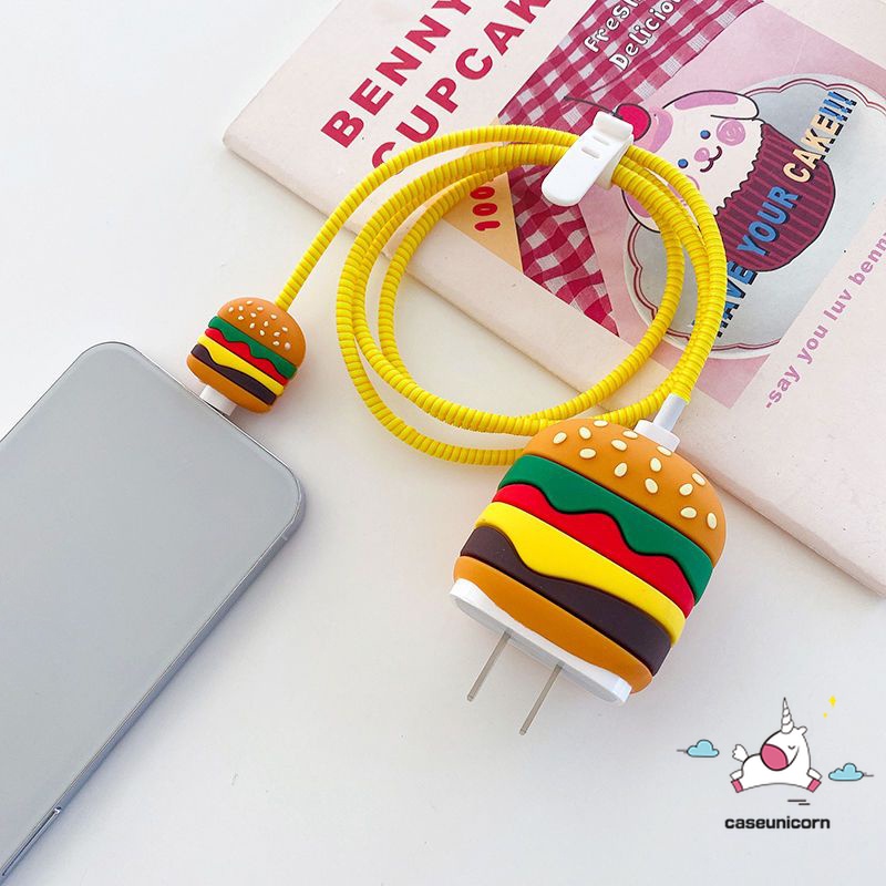 New Cute 4 in 1 Comics Anime Soft Silicone Charger Compatible Case For ...