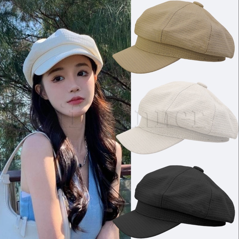 Trendy Autumn Winter Korean INS Style Elegant Warm Felt Hats Beret ...