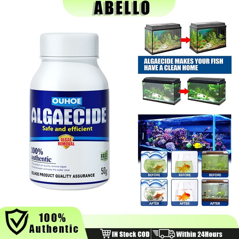 50g Aquarium Cleaner Algae Remover Tablet High Efficiency For Aquarium ...