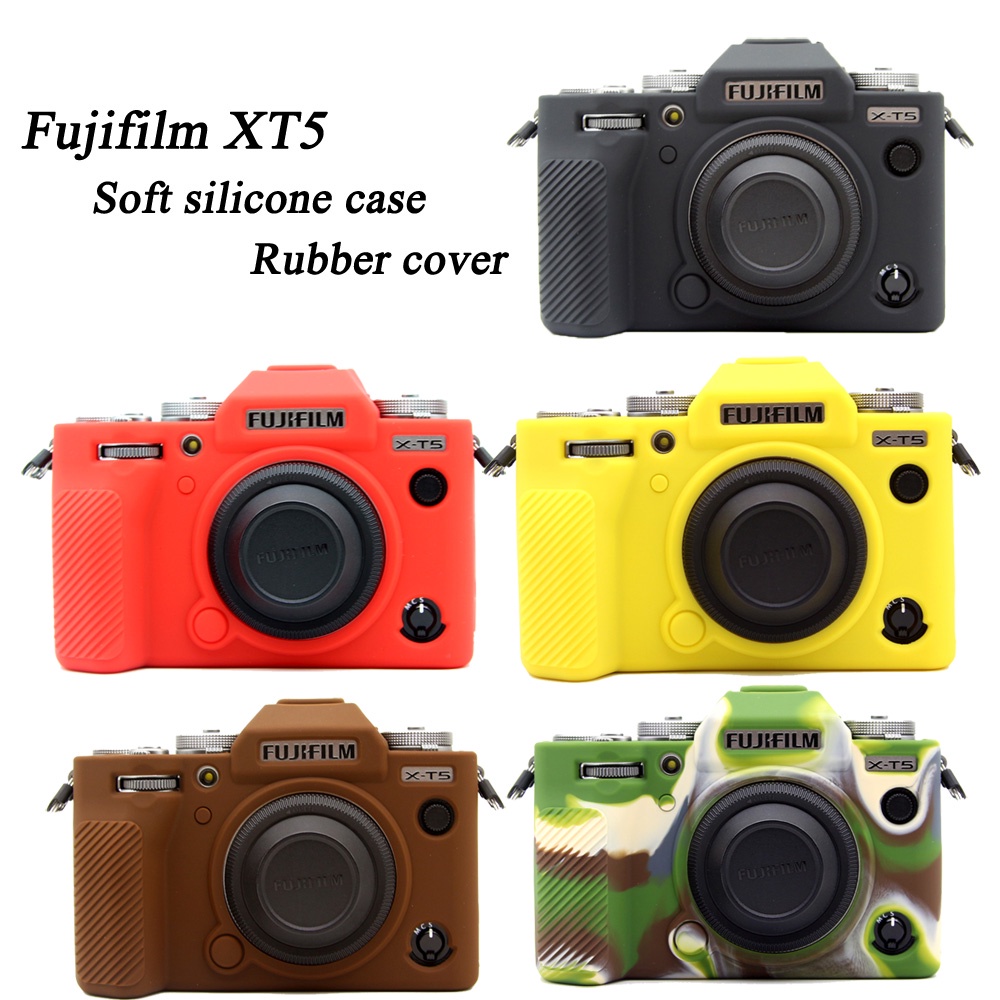 Fuji XT5 Silicone Camera Case Body Rubber Cover For Fujifilm XT5 | Shopee Philippines