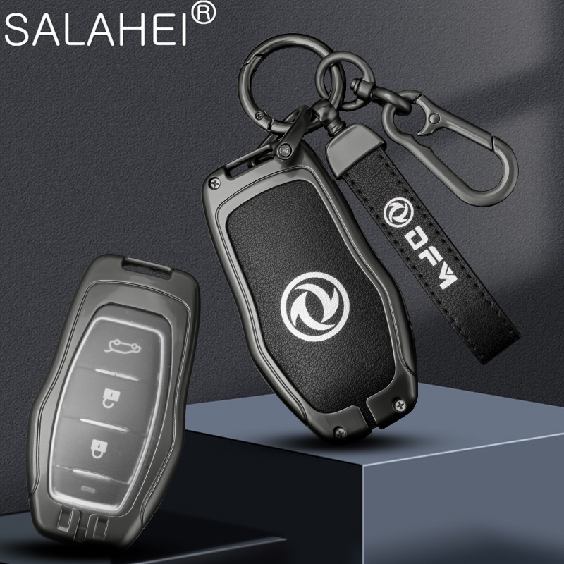 Zinc Alloy Car Smart Remote Key Case Full Cover Holder Shell Fob For