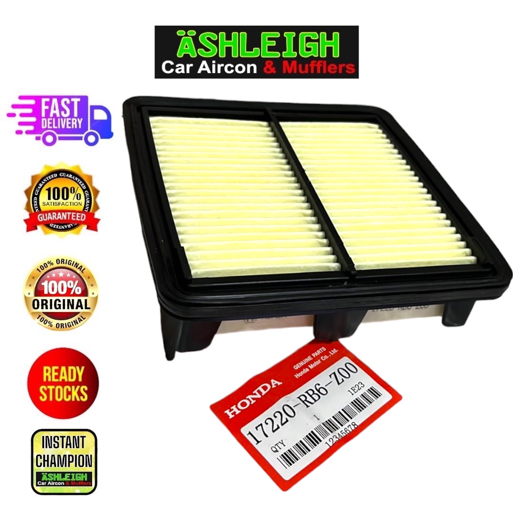 Air Filter Honda City / Honda Jazz 2009-2013 17220-RB6-Z00 parts ...