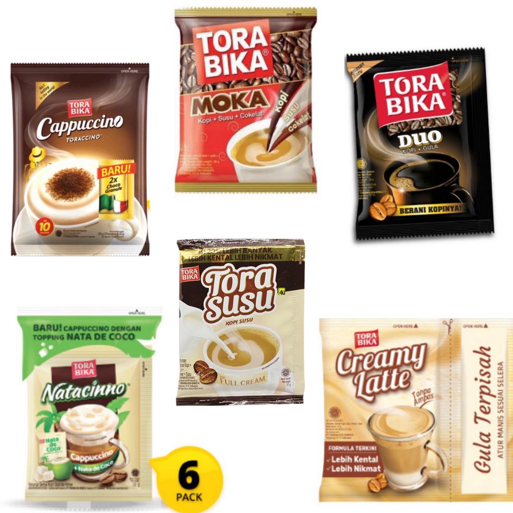 TORA BIKA/TORA MOKA INSTANT COFFEE contains 10 pcs/6 pcs | Shopee Philippines
