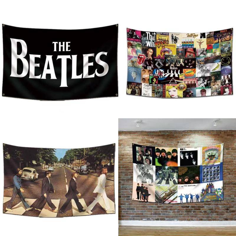 90*150cm Flag High Quality The Beatles Flag Home Decor Polyester Banner ...